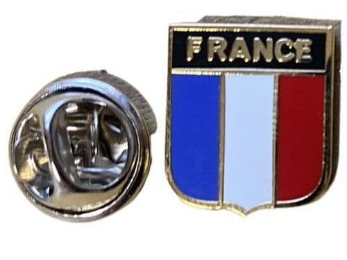 Shield France Pin Badge | Buy Shield France Pin Badge | NWFlags