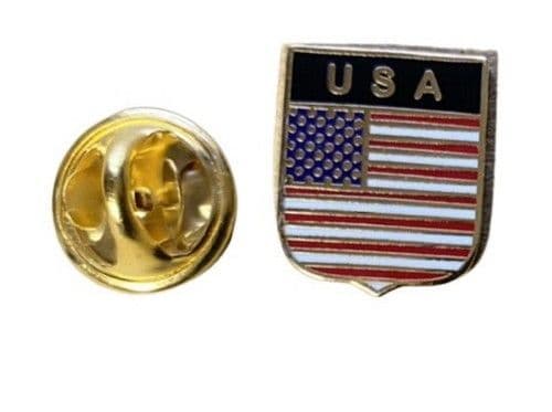 Shield USA Pin Badge | Buy Shield USA Pin Badge | NWFlags
