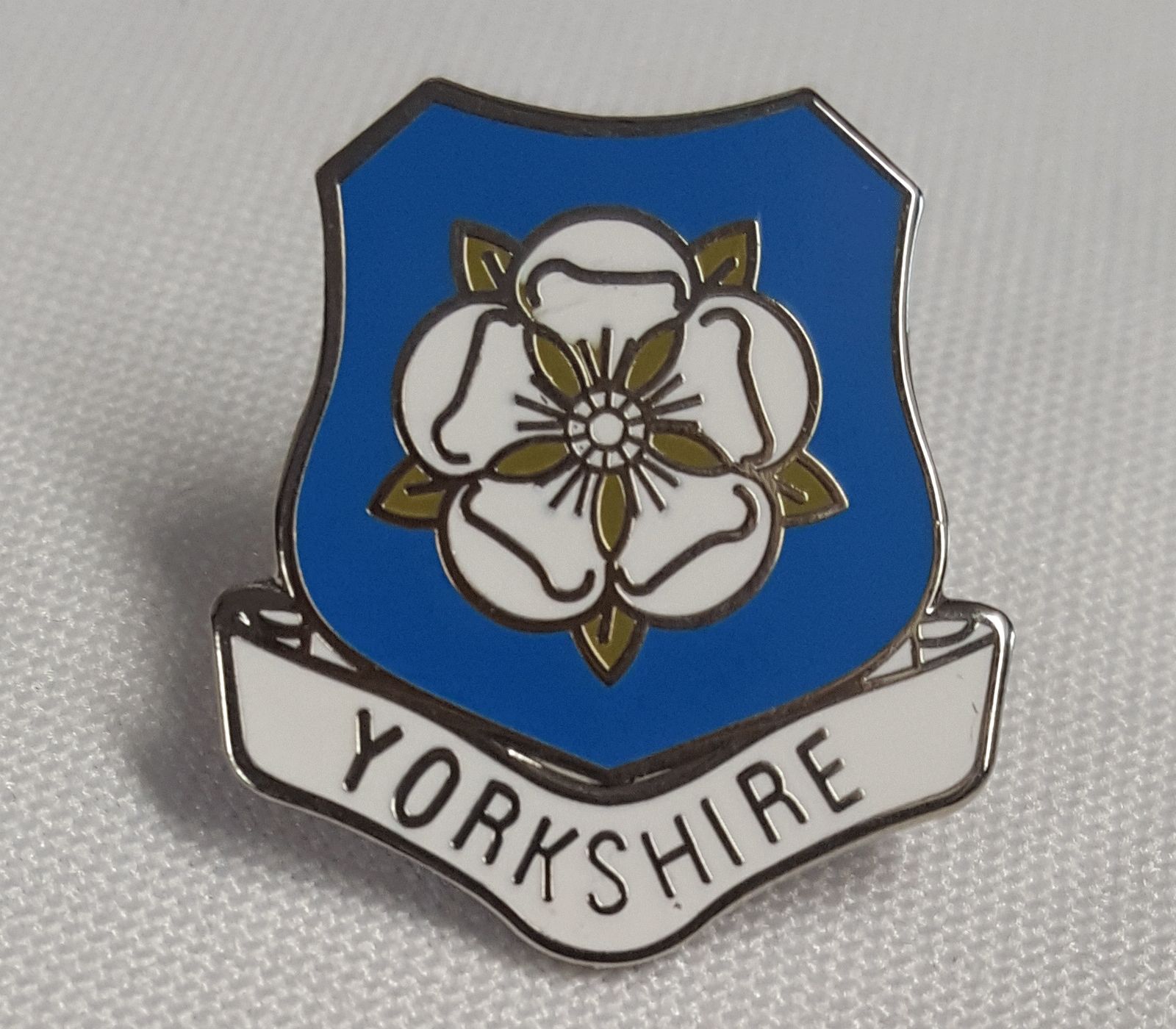Shield Yorkshire Rose Pin Badge | Buy Shield Yorkshire Rose Pin Badge