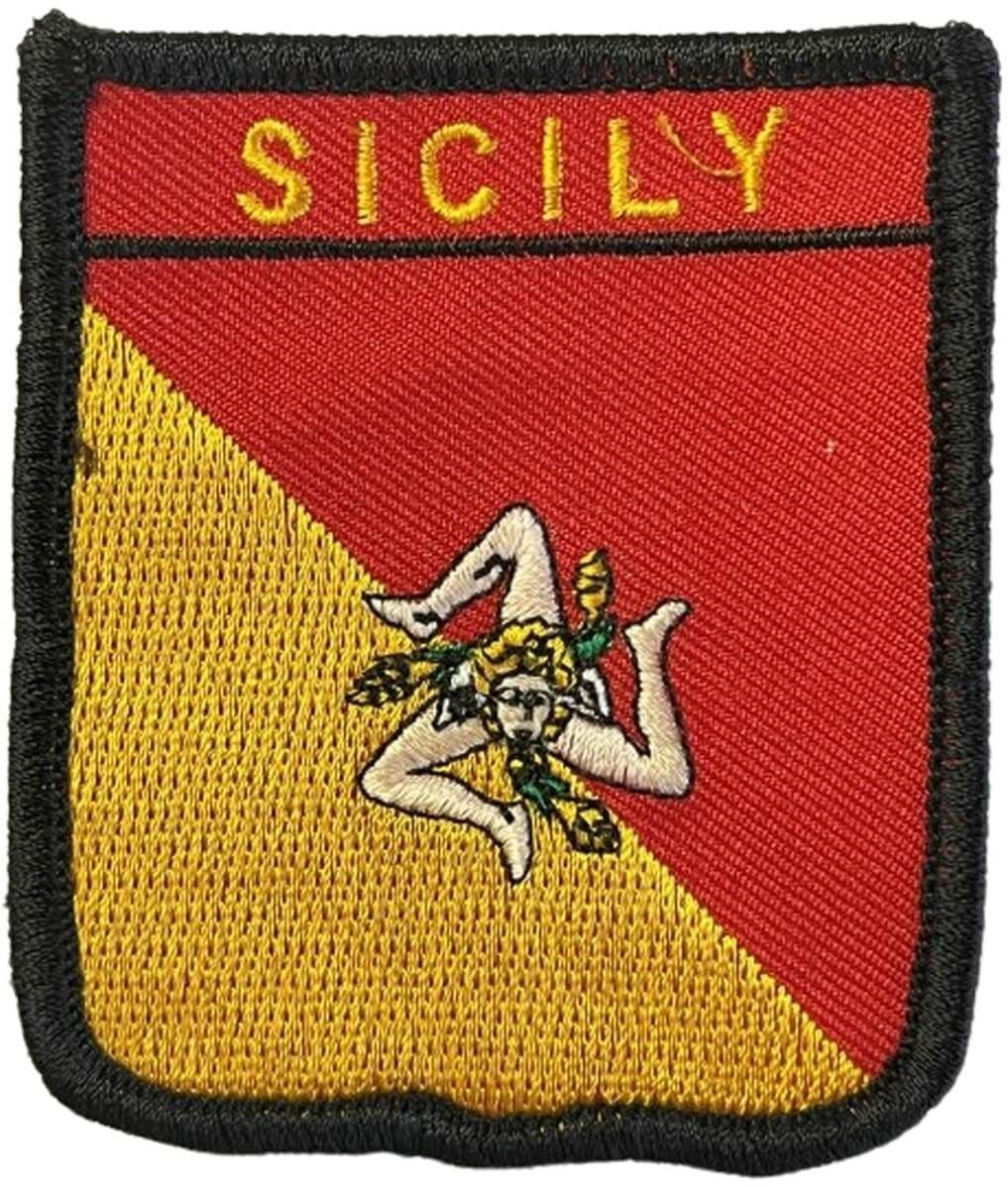 Sicily Shield patch | Buy Sicily Shield patch | NWFlags