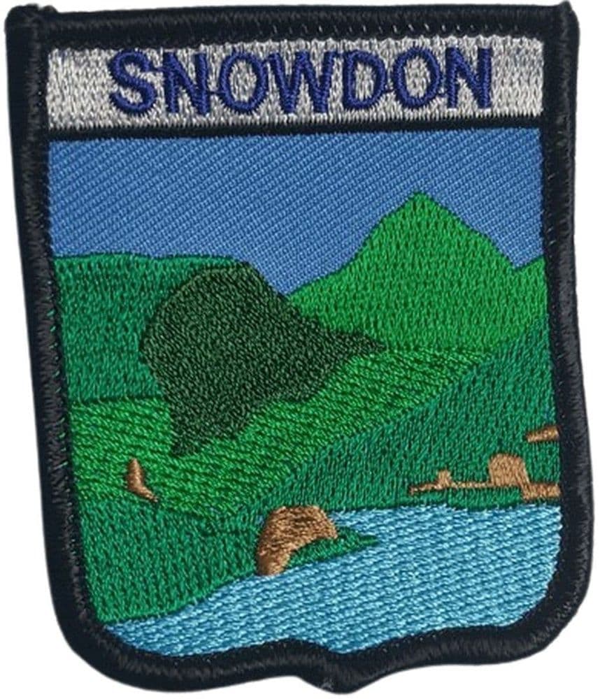 Snowdonia Shield patch | Buy Snowdonia Shield patch | NWFlags
