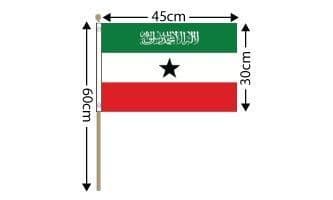 Somaliland Pack of Large Hand Flags | Buy Somaliland Hand Flags