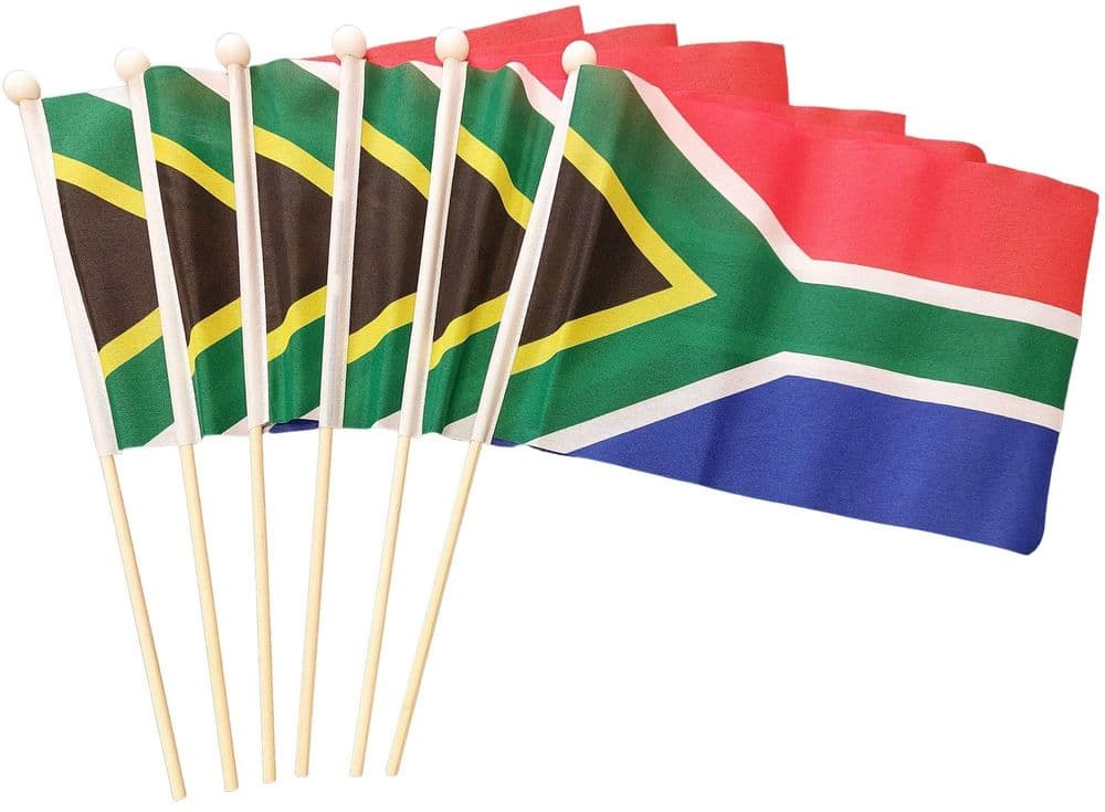 South Africa Pack of Hand Flags | Buy South Africa Pack of Hand Flags