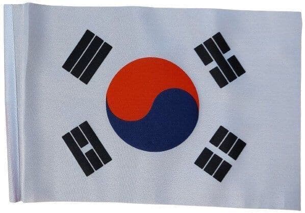 South Korea Miniature Flag | Buy South Korea Miniature Flag | NWFlags