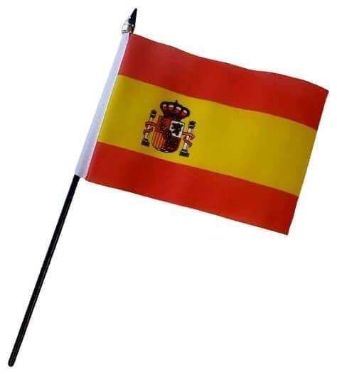 Spain Table Flag - NO BASE | Buy Spain Table Flag - NO BASE | North ...