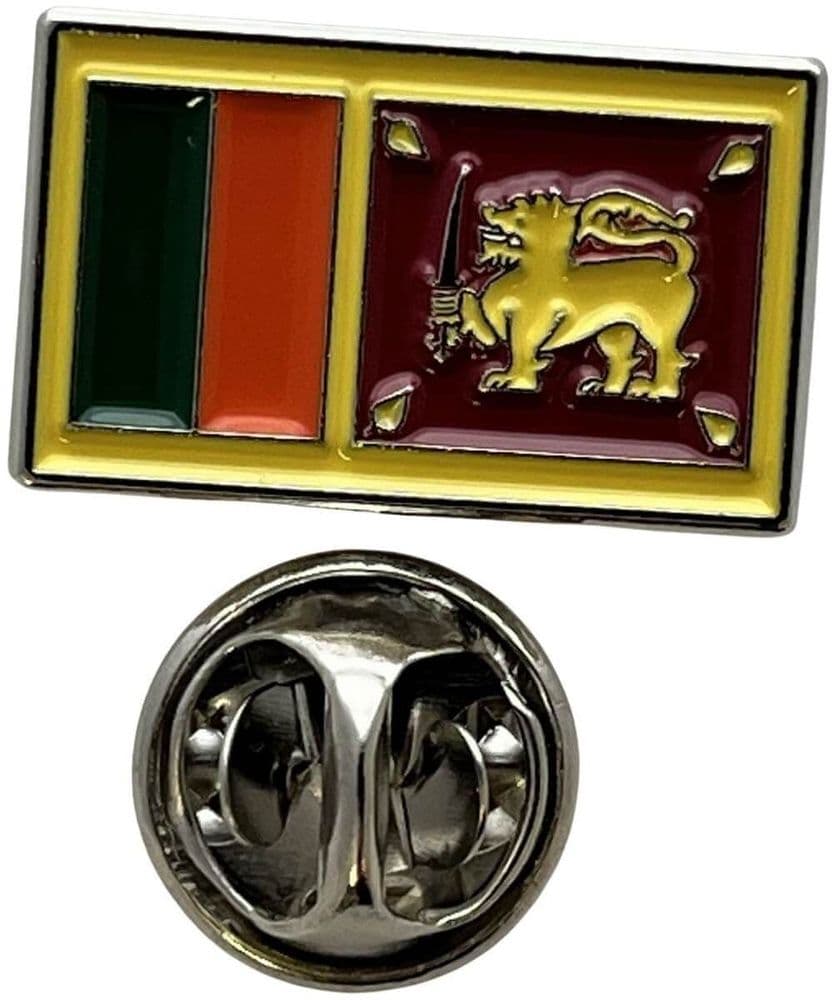 Sri Lanka Flag Pin Badge | Buy Sri Lanka Flag Pin Badge | NWFlags