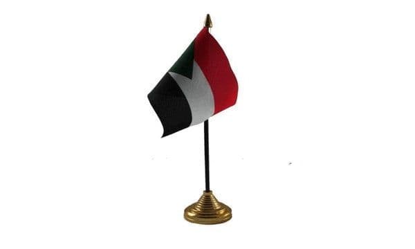 Sudan Table Flag | Buy Sudan Table Flag | North West Flags