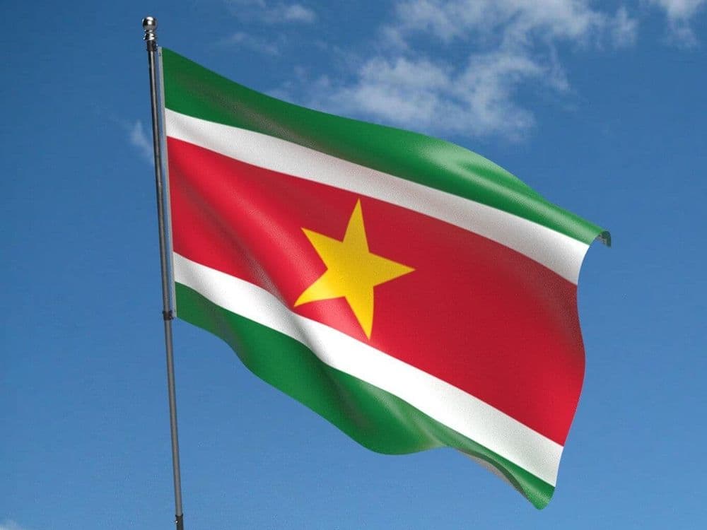 Suriname Flag | Buy Suriname 5ft x 3ft Flag | North West Flags