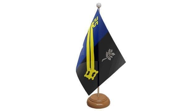 Surrey Wooden Table Flag | Buy Surrey Wooden Table Flag | NWFlags