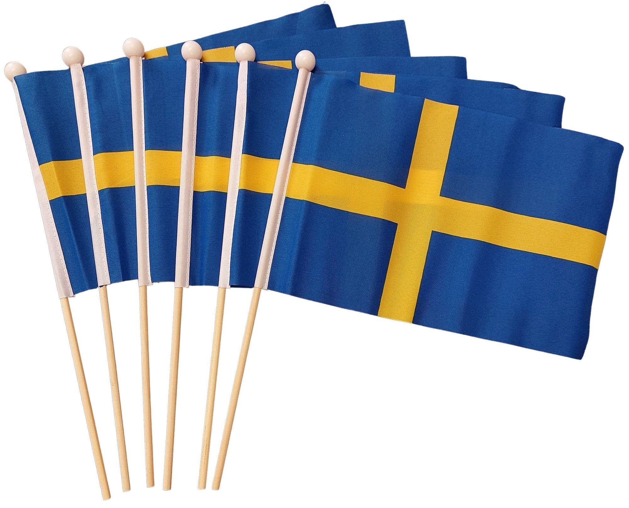 Sweden Pack of Hand Flags | Buy Sweden Pack of Hand Flags | NWFlags