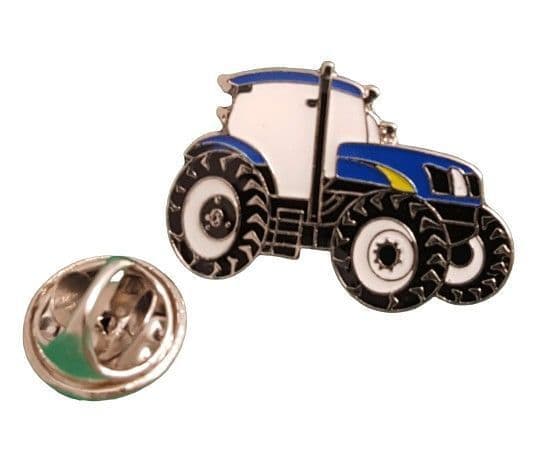 Tractor Blue Pin Badge | Buy Tractor Blue Pin Badge | NWFlags