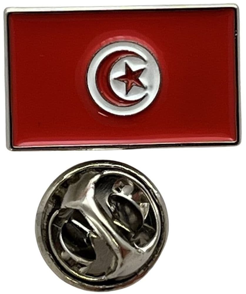 Tunisia Flag Pin Badge | Buy Tunisia Flag Pin Badge | North West Flags