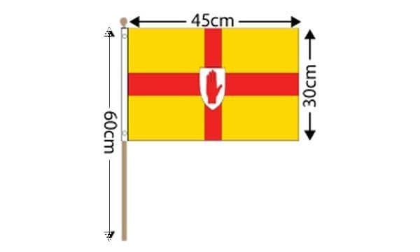 Ulster Large Hand Flag | Buy Ulster Large Hand Flag | NWFlags