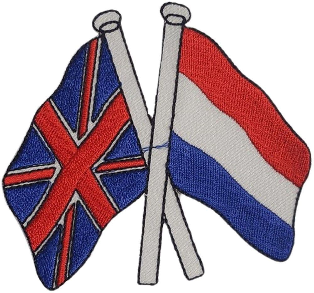 Buy Union Jack & Netherlands Friendship Flag patch | NWFlags