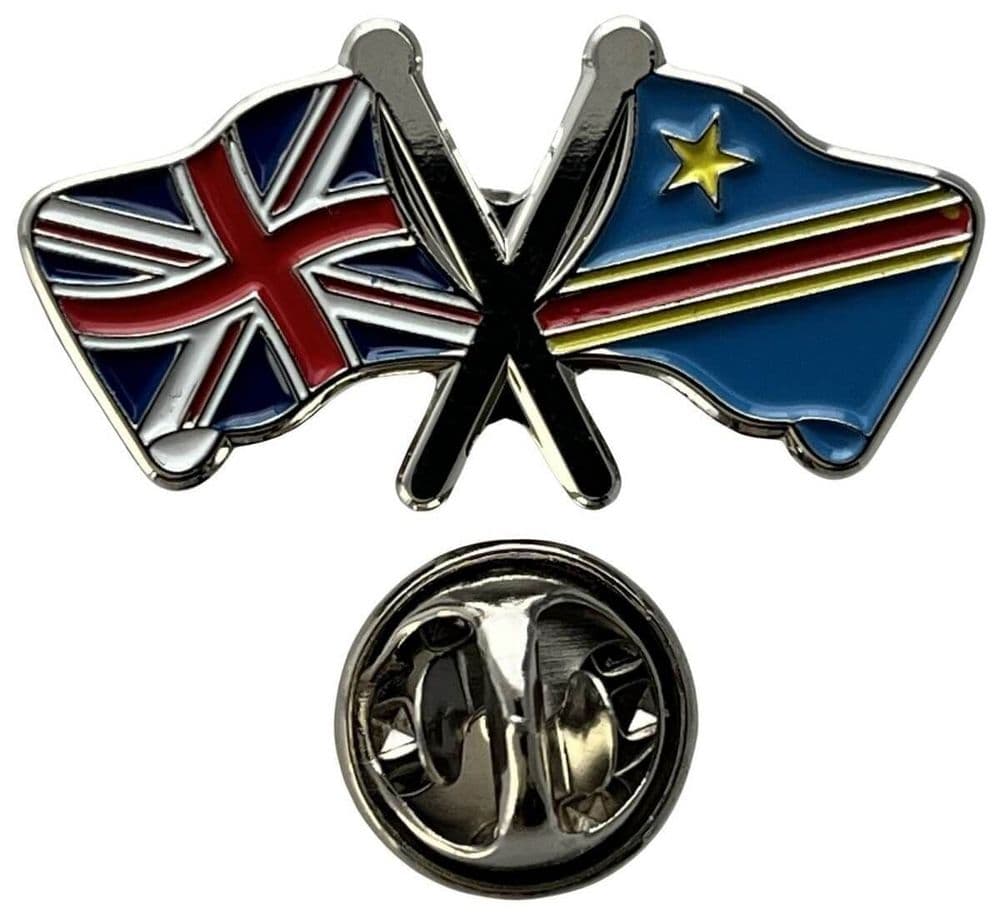 Union Jack & DR Congo Pin Badge | Buy Union Jack & DR Congo Pin Badge ...