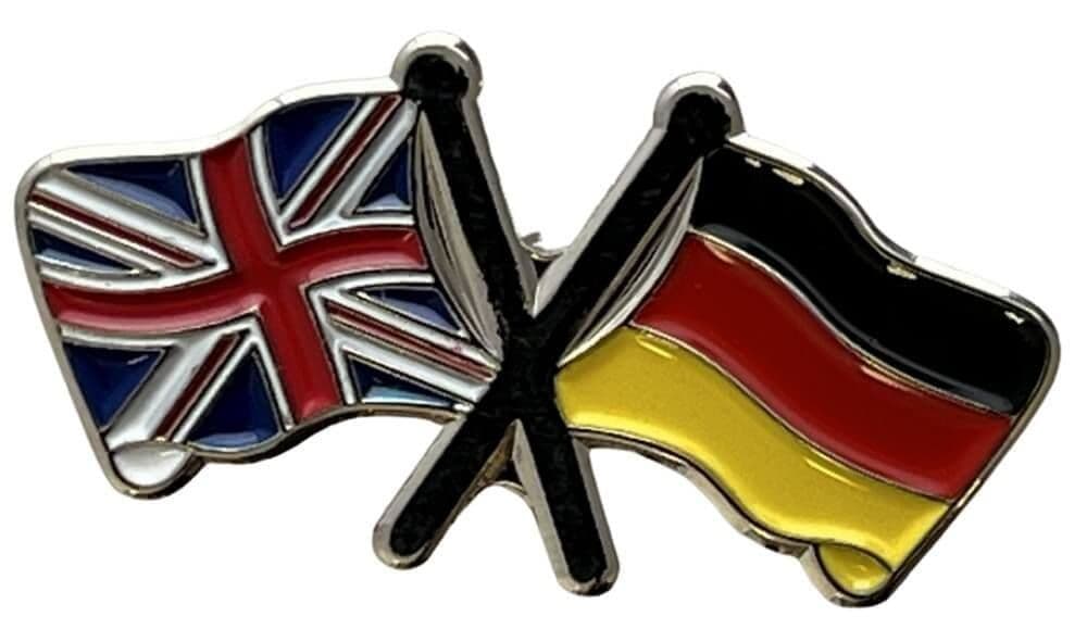 Union Jack & Germany Pin Badge | Buy Union Jack & Germany Pin Badge