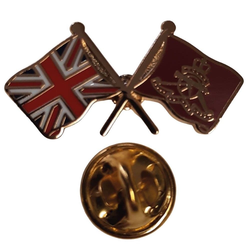 Union Jack & Royal Artillery Pin Badge | Free UK Delivery | NWFlags
