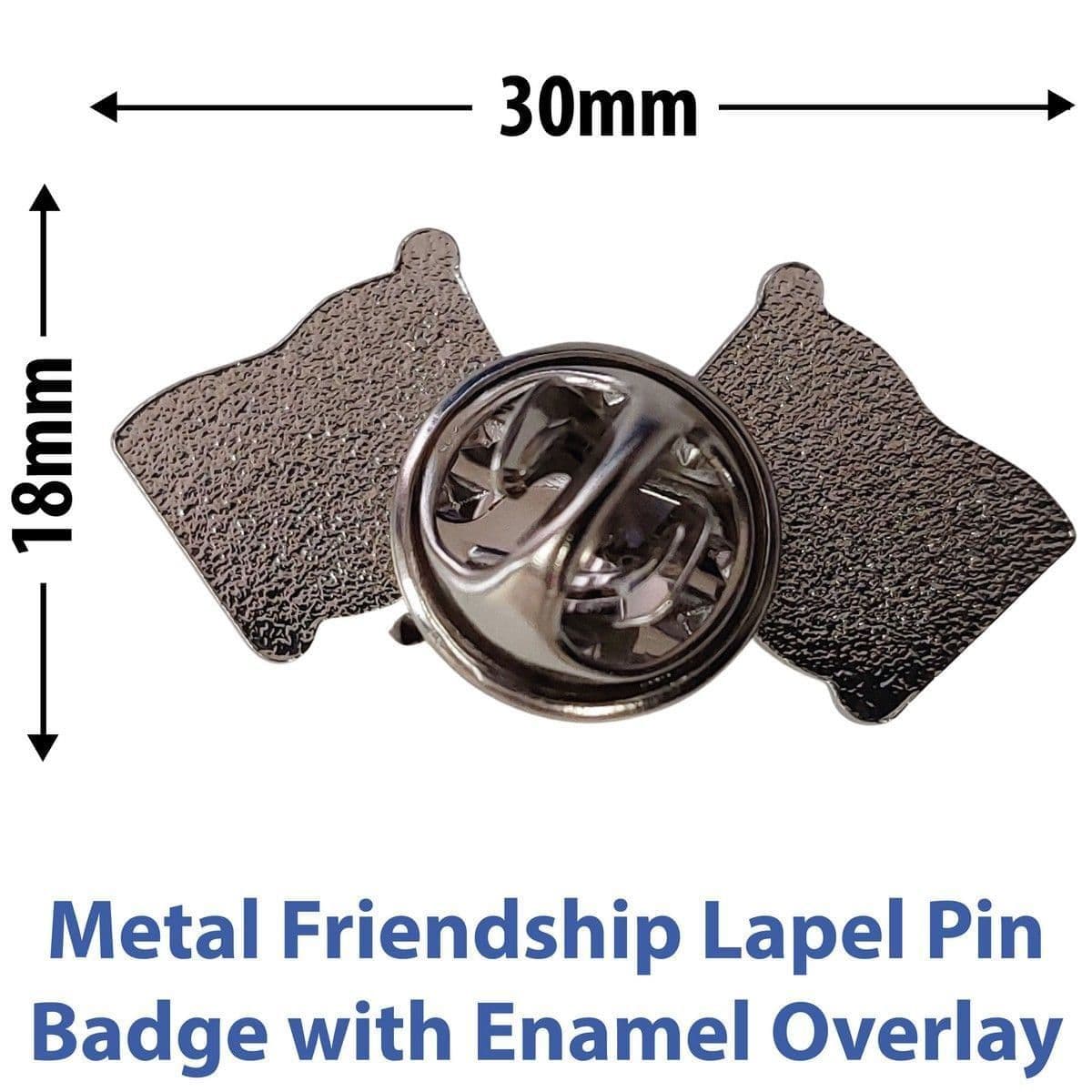 Union Jack & Russia Pin Badge | Buy Union Jack & Russia Pin Badge