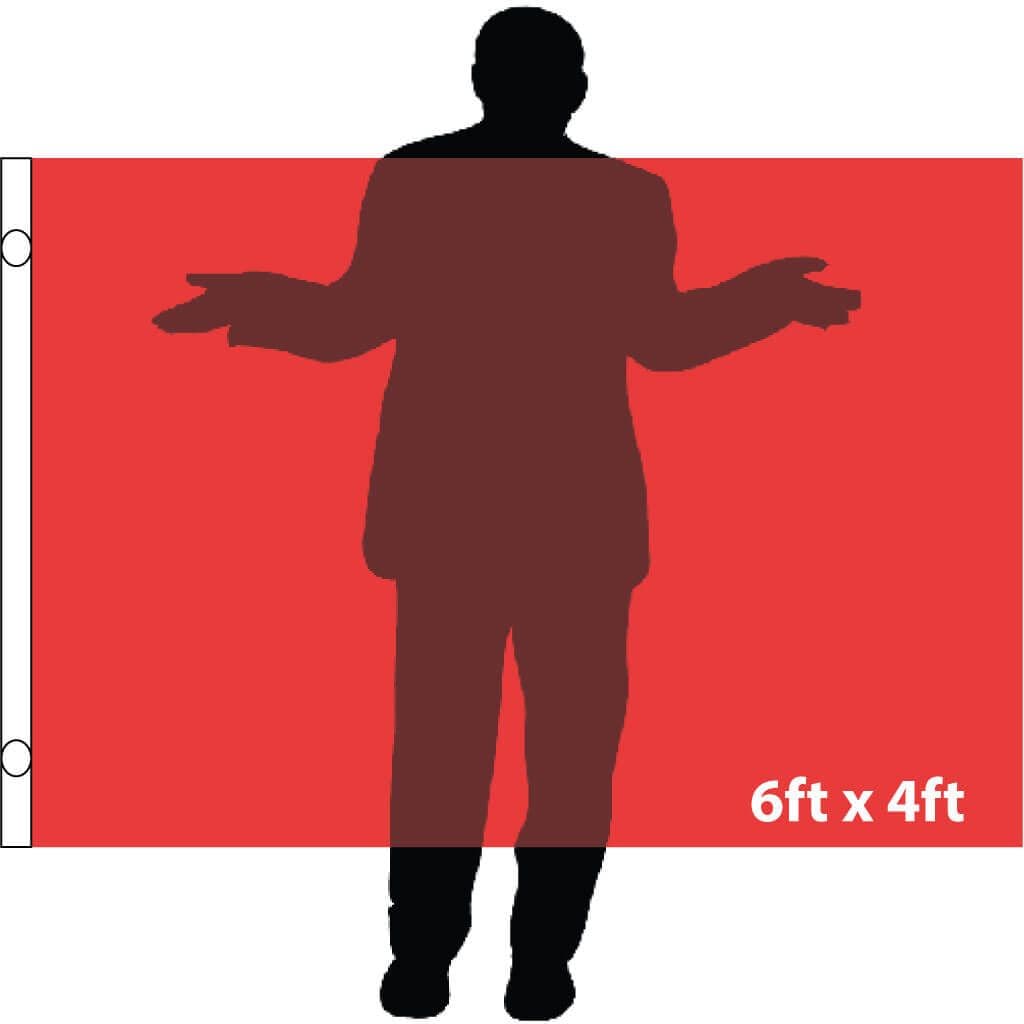 Union Jack Sewn Flag with Rope & Toggles - 6ft x 4ft | NWFlags