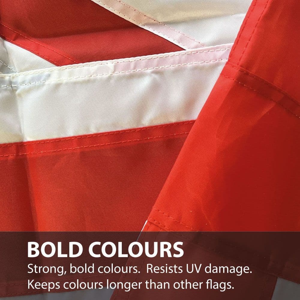 Union Jack Sewn Nylon Flag with Eyelets - 3ft x 2ft | NWFlags