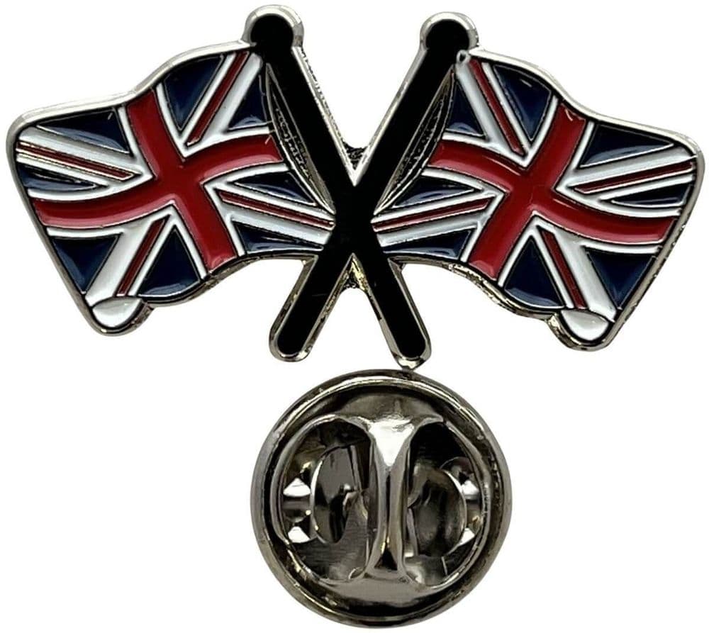 Union Jack & Union Pin Badge | Buy Union Jack double Pin Badge | NWFlags