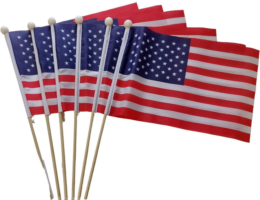 USA Pack of Hand Flags | Buy USA Pack of Hand Flags | NWFlags