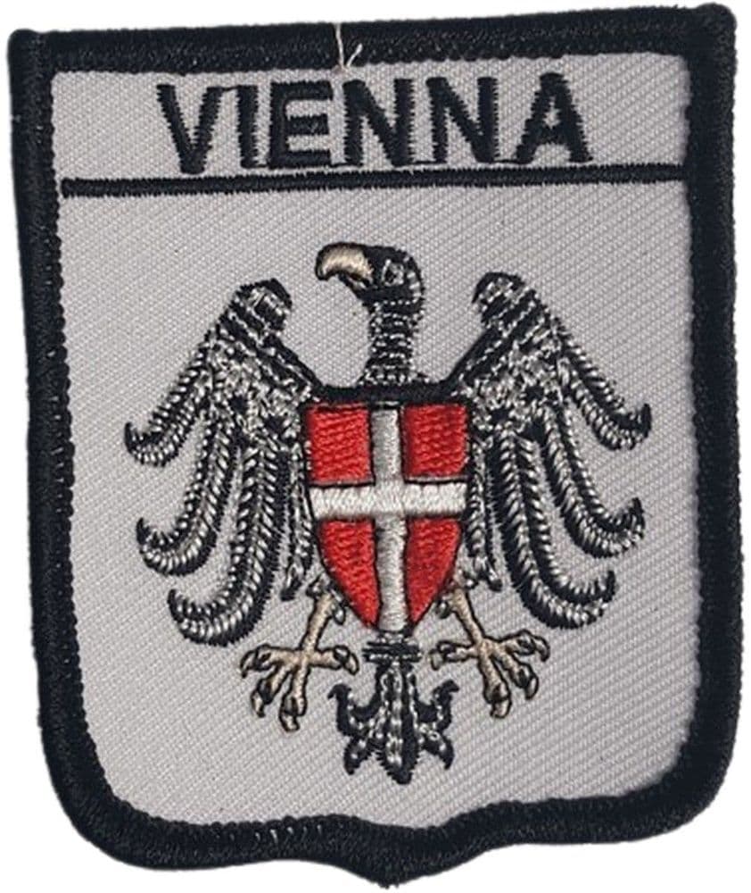 Vienna on Shield patch | Buy Vienna on Shield patch | NWFlags