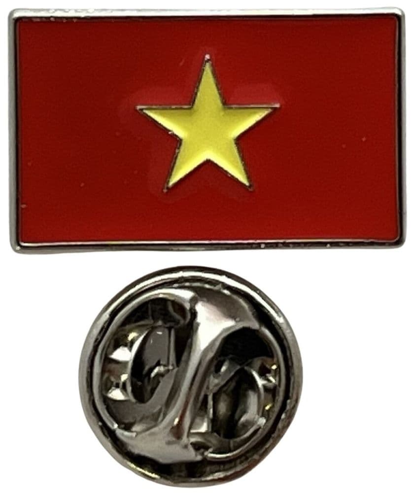Vietnam Flag Pin Badge | Buy Vietnam Flag Pin Badge | North West Flags