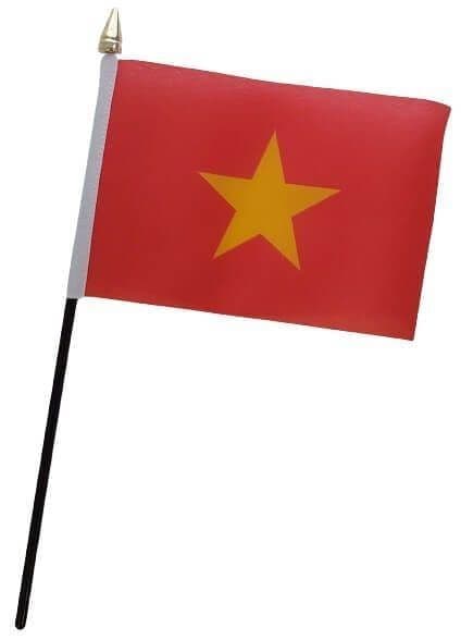 Vietnam Table Flag - NO BASE | Buy Vietnam Table Flag - NO BASE | North ...