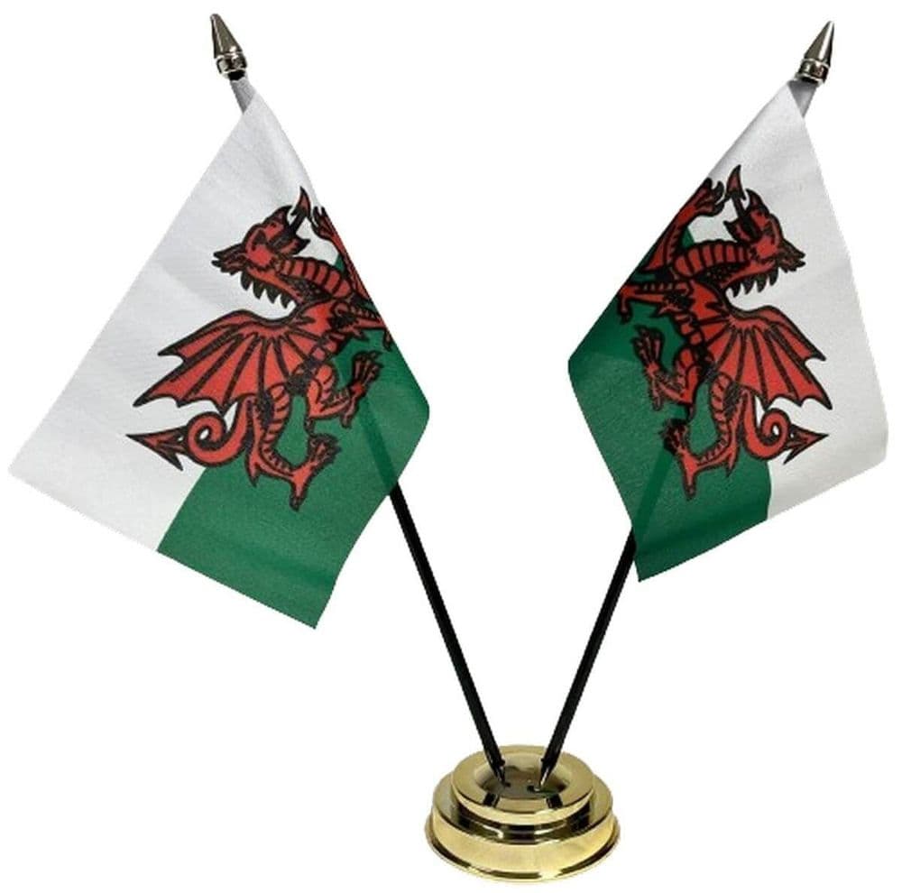 Wales Double Table Flag | Buy Wales Double Table Flag | NWFlags