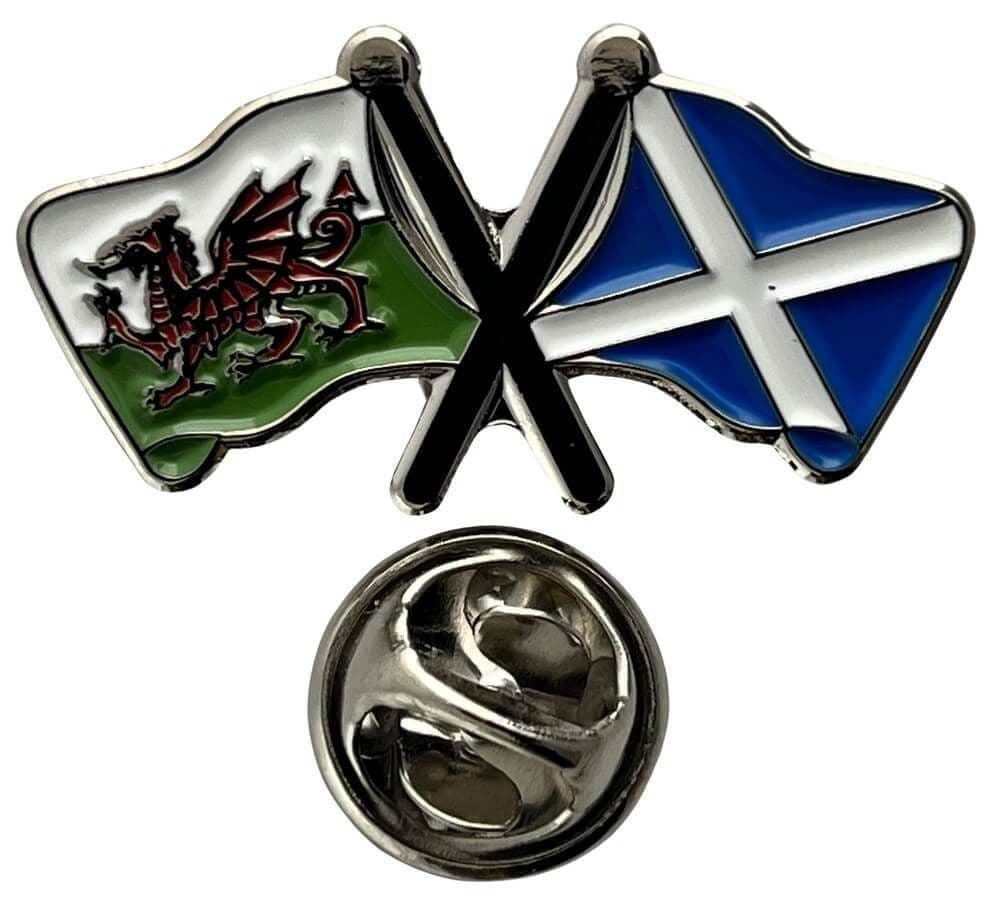Wales & Scotland Pin Badge | Buy Wales & Scotland Pin Badge | NWFlags