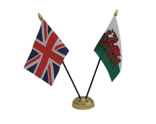 Wales & UK Table Flag | Buy Wales & UK Table Flag | NWFlags