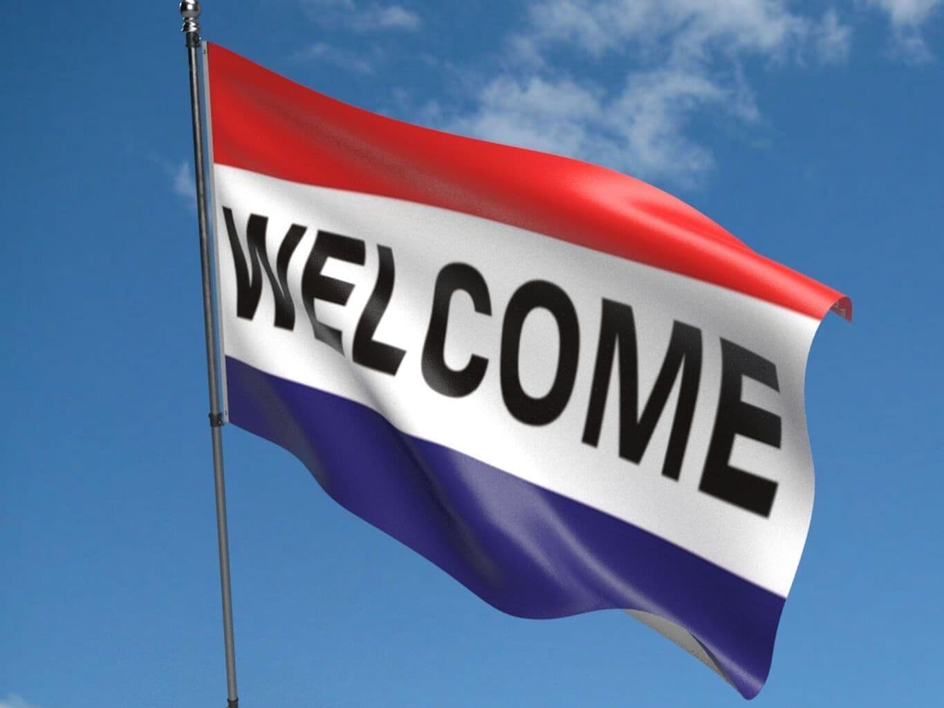 Welcome Value Flag | Buy Welcome Value Flag | North West Flags