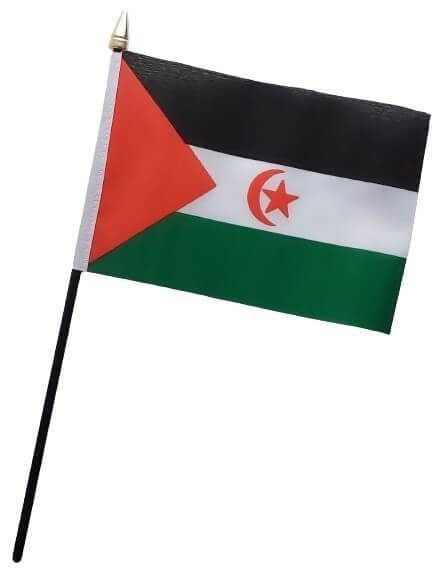 Western Sahara Table Flag - NO BASE | Buy Western Sahara Table Flag ...