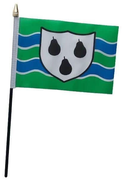 Worcestershire Table Flag - NO BASE | Buy Worcestershire Table Flag ...