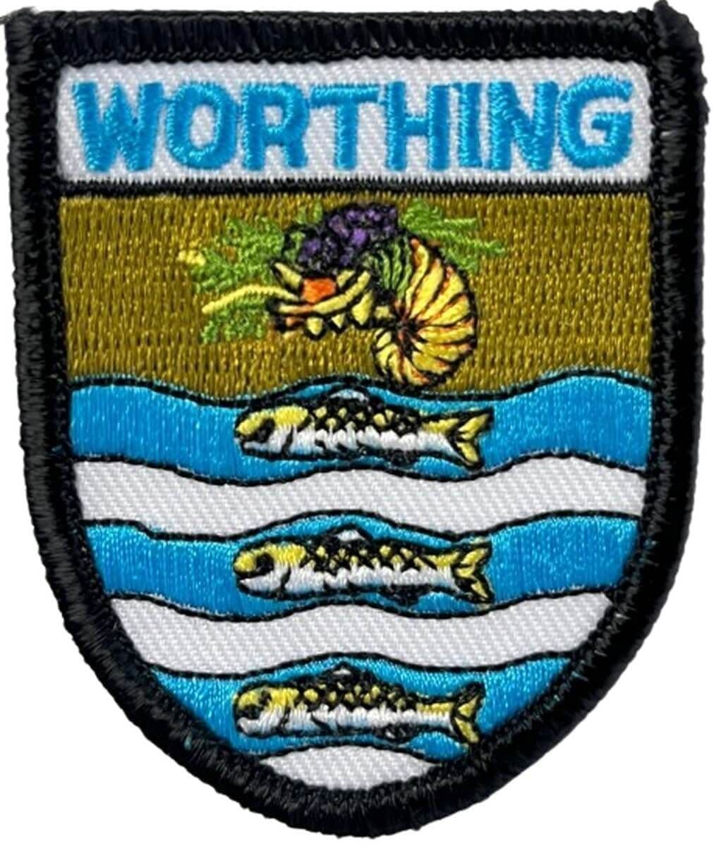 Worthing Badge patch | Buy Worthing Badge patch | NWFlags