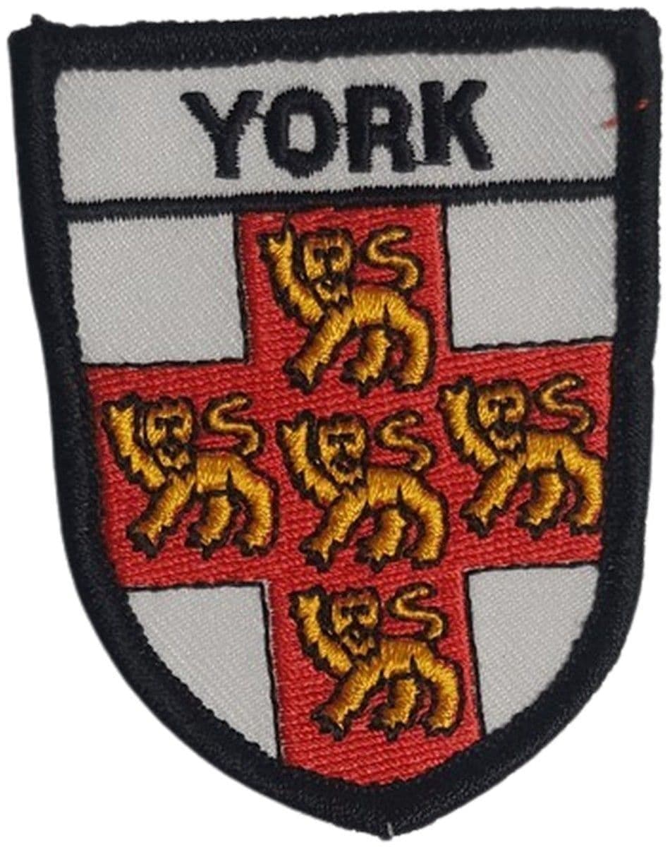 York Coat of Arms Shield patch | Buy York Coat of Arms Shield patch