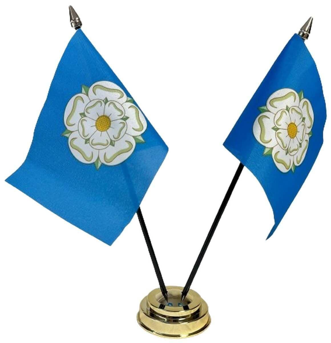 Yorkshire Double Table Flag | Buy Yorkshire Double Table Flag