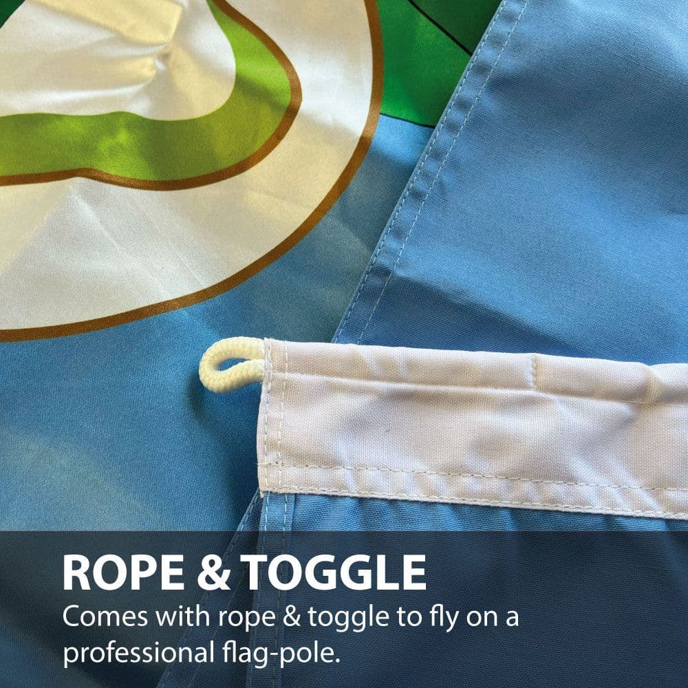 Yorkshire Sewn Flag with Rope & Toggle - 5ft x 3ft | NWFlags