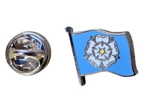 Yorkshire White Rose Flag Pin Badge | Buy Yorkshire Pin Badge