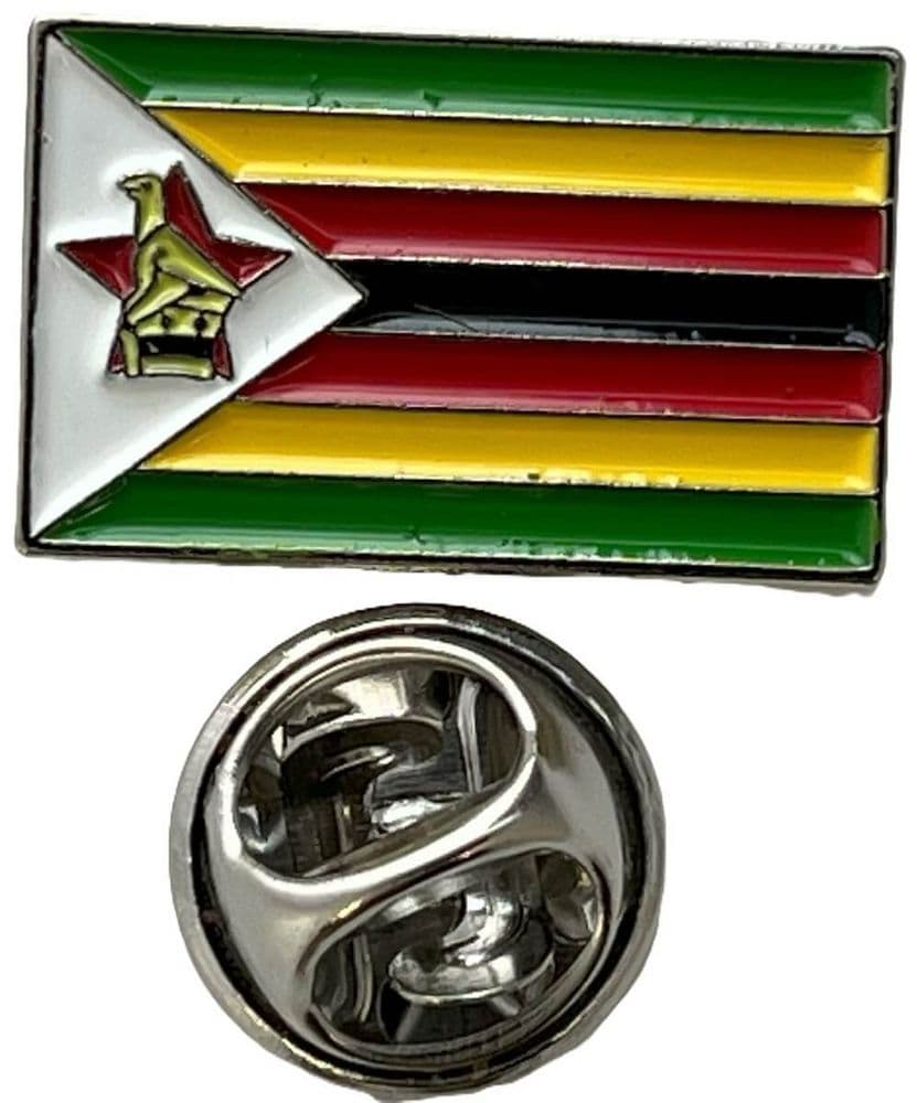 Zimbabwe Flag Pin Badge | Buy Zimbabwe Flag Pin Badge | North West Flags