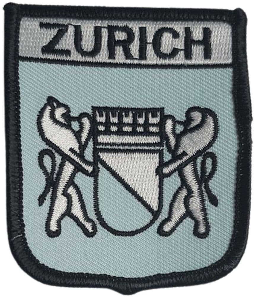 Zurich on Shield patch | Buy Zurich on Shield patch | NWFlags