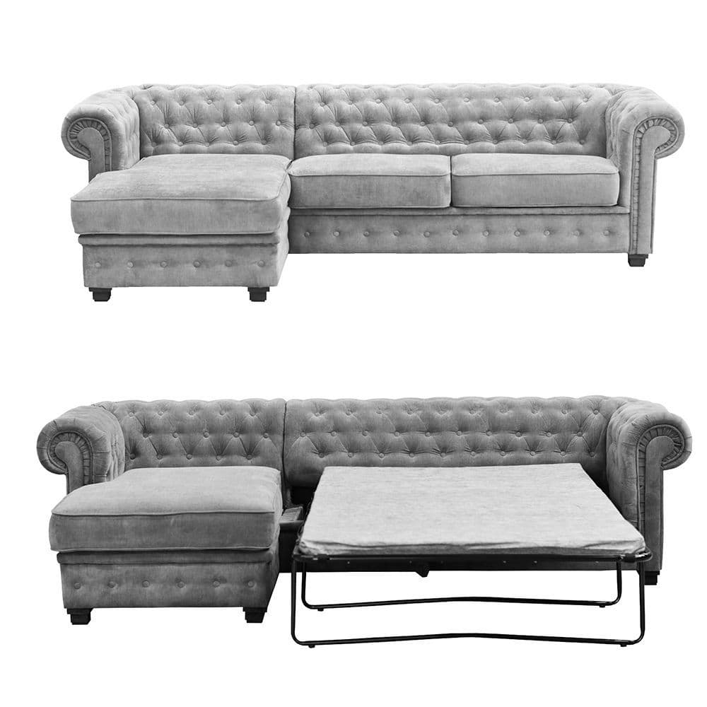 Corner chesterfield sofa bed store