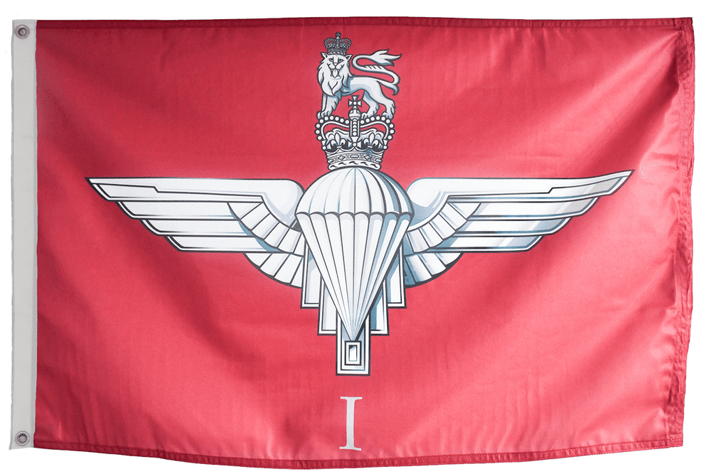 1 Parachute Regiment British Army Flag with Eyelets