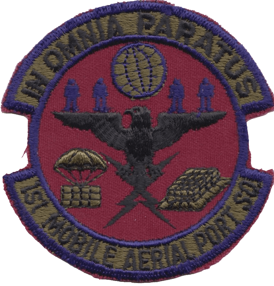 1st Aerial Port Squadron United States Air Force USAF Subdued ...