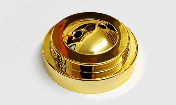 2 Hole Gold Table Flag Base