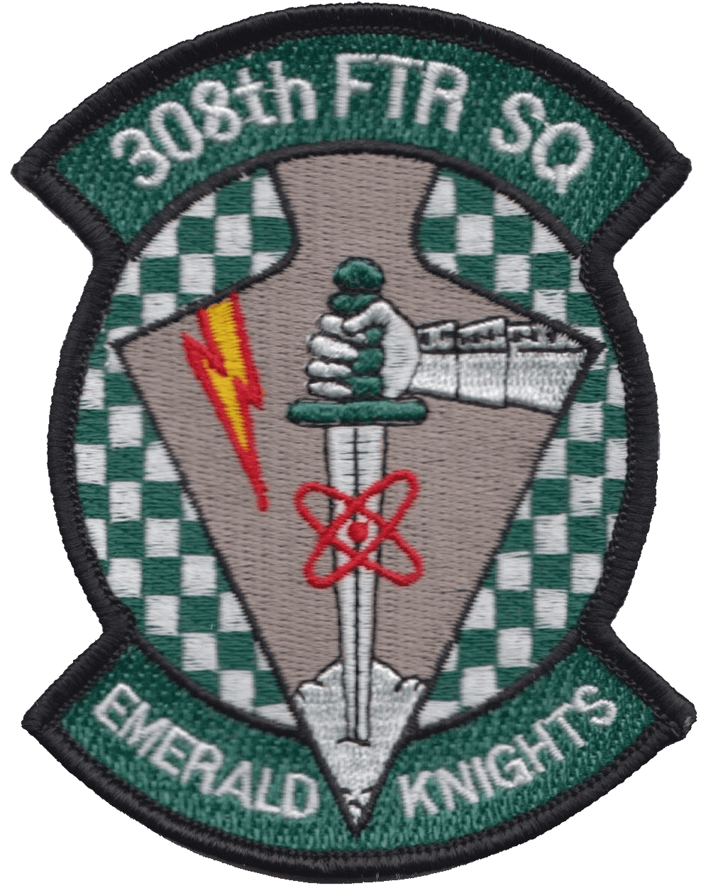 308th Fighter Squadron 308 FS United States Air Force USAF Embroidered ...