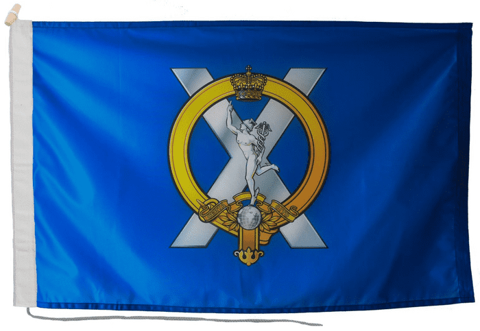 32 Signals Regiment British Army Flag with Eyelets
