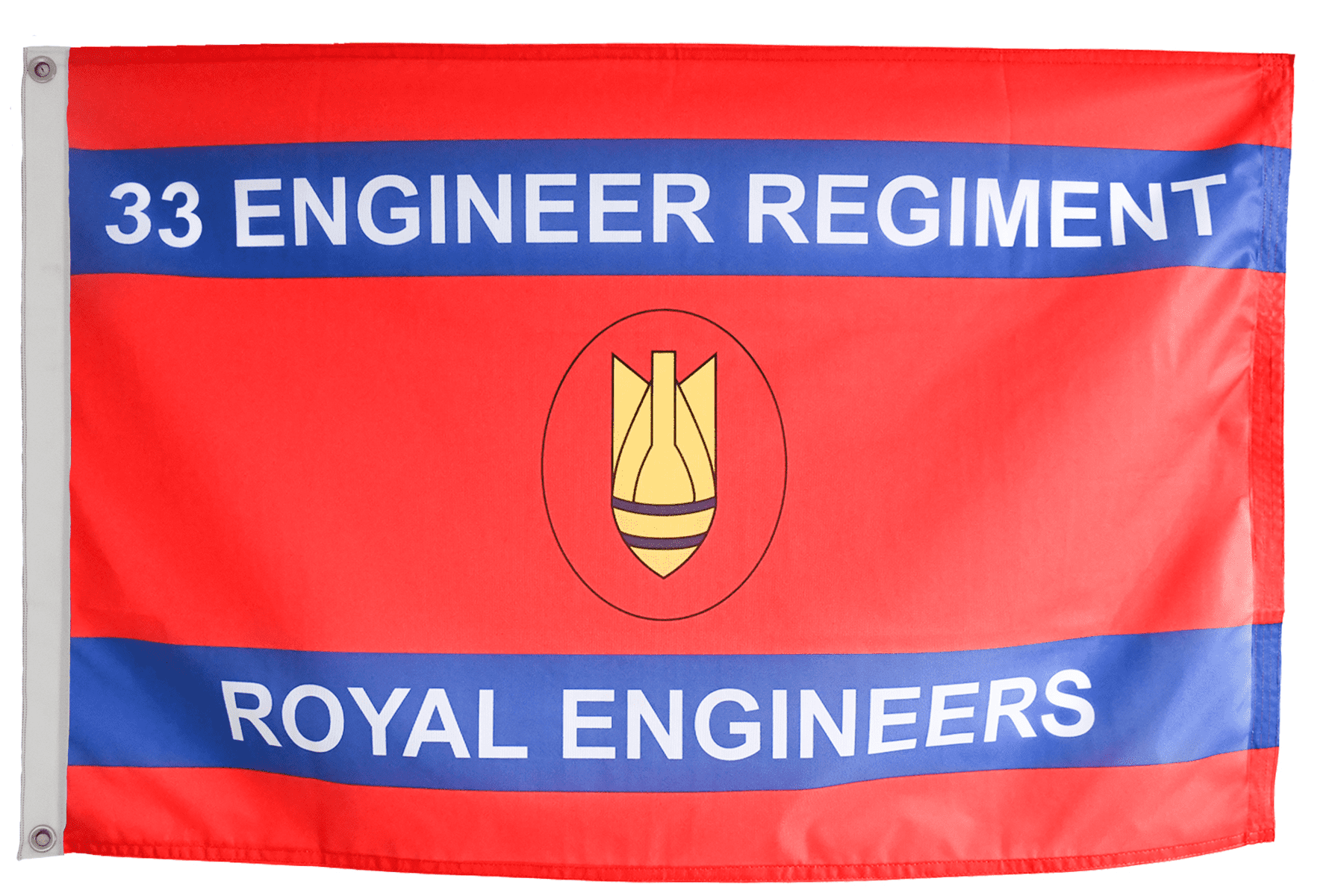 33 Engineer Regiment British Army Flag with Eyelets
