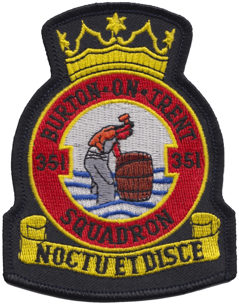 351 Burton-on-Trent Squadron Air Training Corps ATC RAF Crest ...